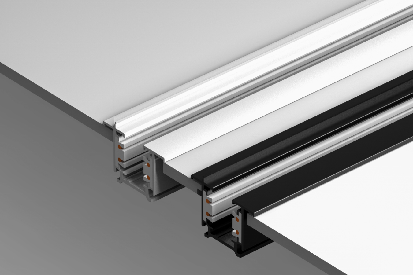 Trifaze Sıva Altı Ray | Ray Spotlar ve Ray Sistemleri | İç Aydınlatma ...