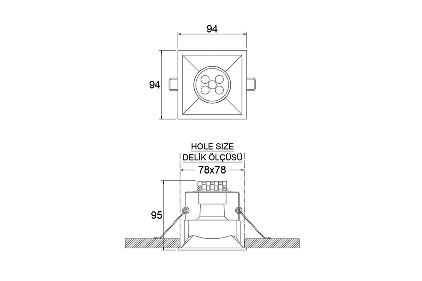 Corvus S4 | Sıva Altı Aydınlatmalar | İç Aydınlatma – Novalux Lighting