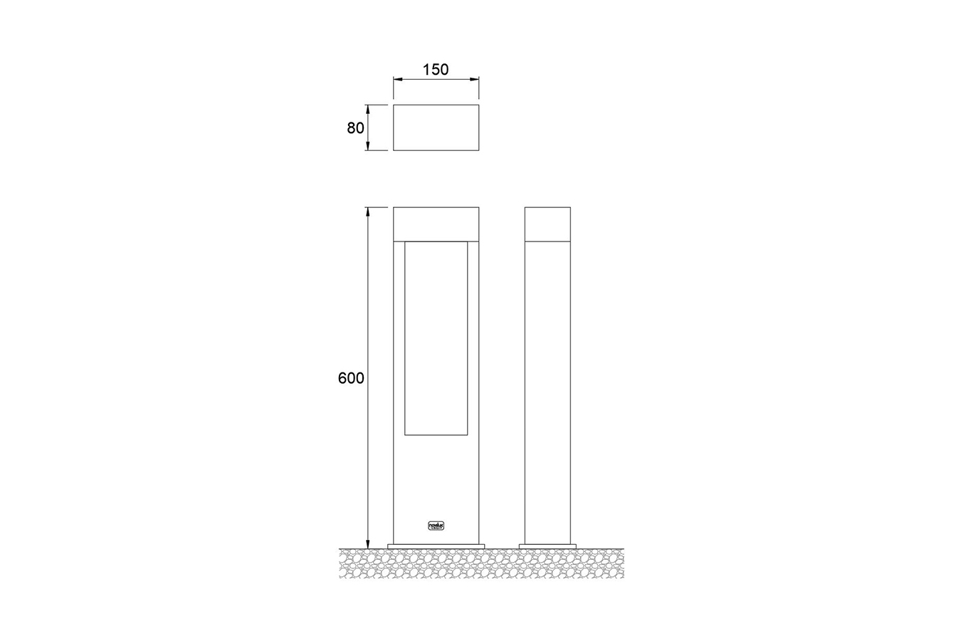 Abelya M60 | Bollard Luminaires | Outdoor – Novalux Lighting Turkey