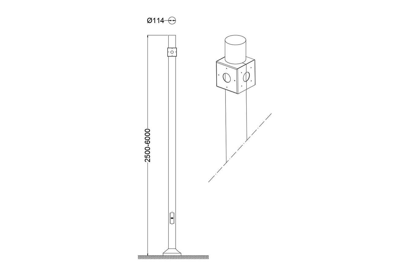 Bambu L | Kentsel ve Yol Aydınlatma | Dış Aydınlatma – Novalux Lighting