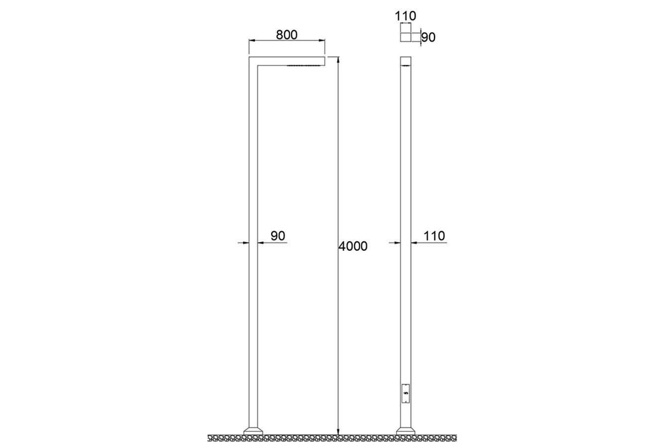 Mese S2 | Urban and Road Lighting | Outdoor – Novalux Lighting Turkey