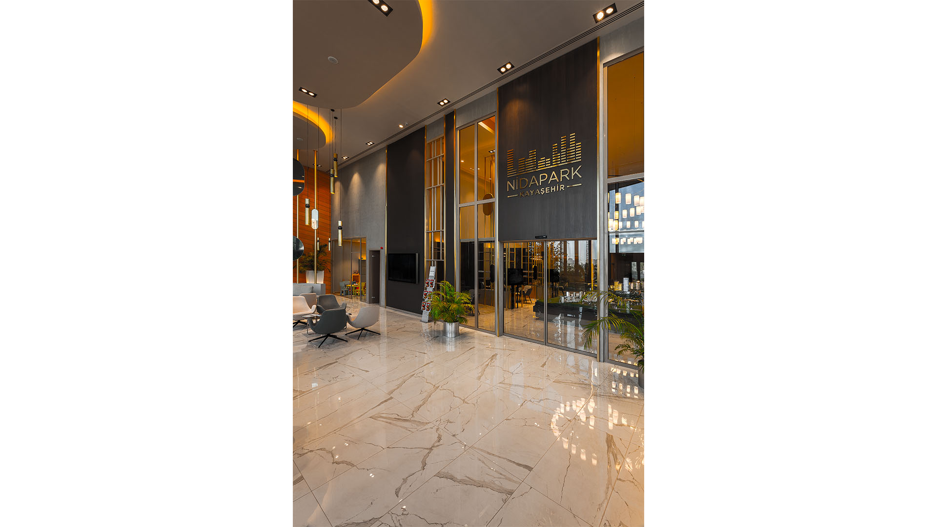 Nidapark Kayasehir Satis Ofisi Lighting Project | Turkey Lighting Solutions