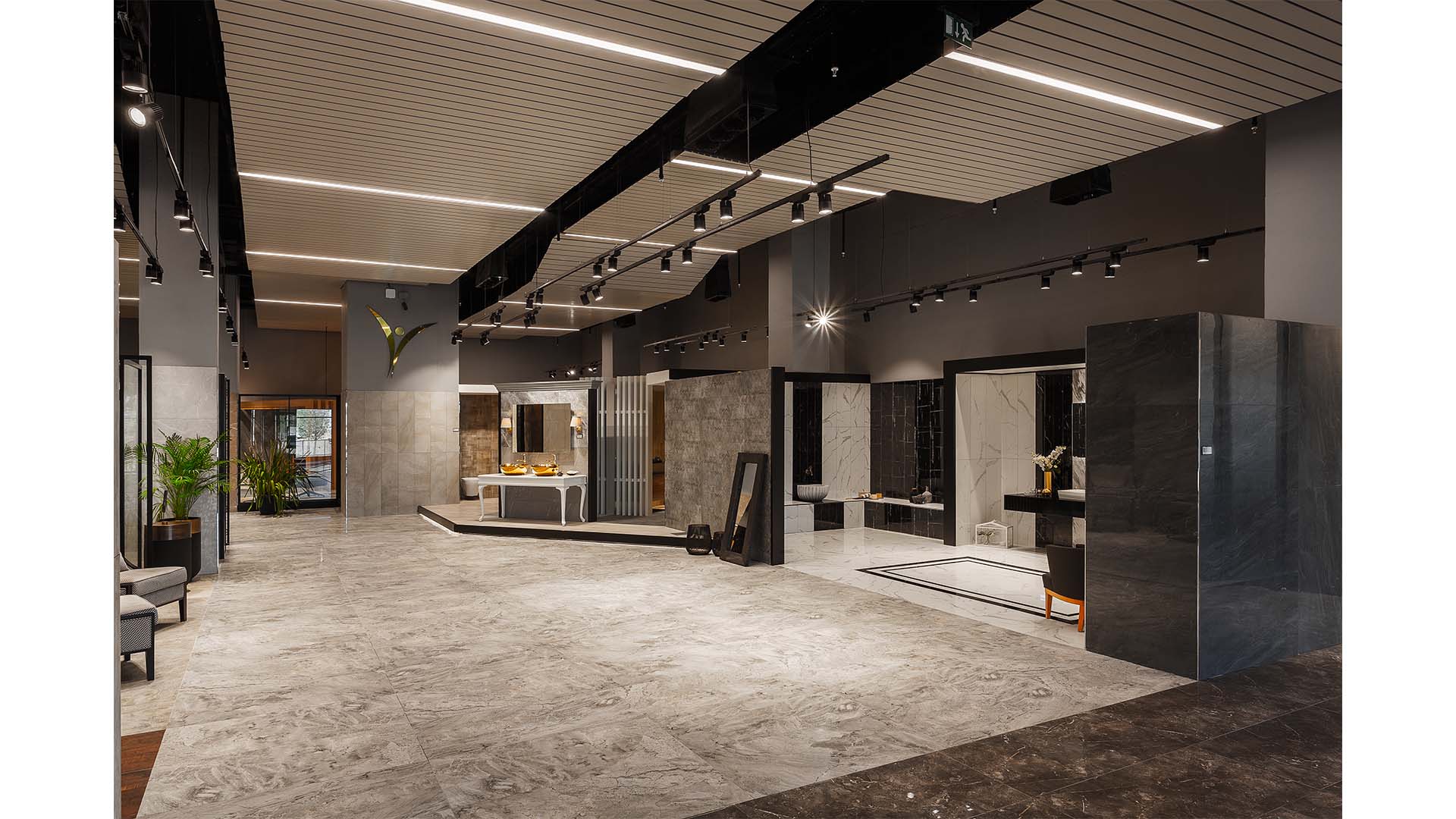 Decovita Etiler Showroom Lighting Project | Turkey Lighting Solutions