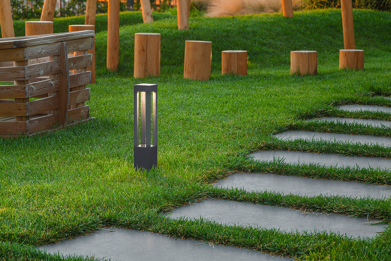 Defne SM80 | Bollard Luminaires | Outdoor – Novalux Lighting Turkey